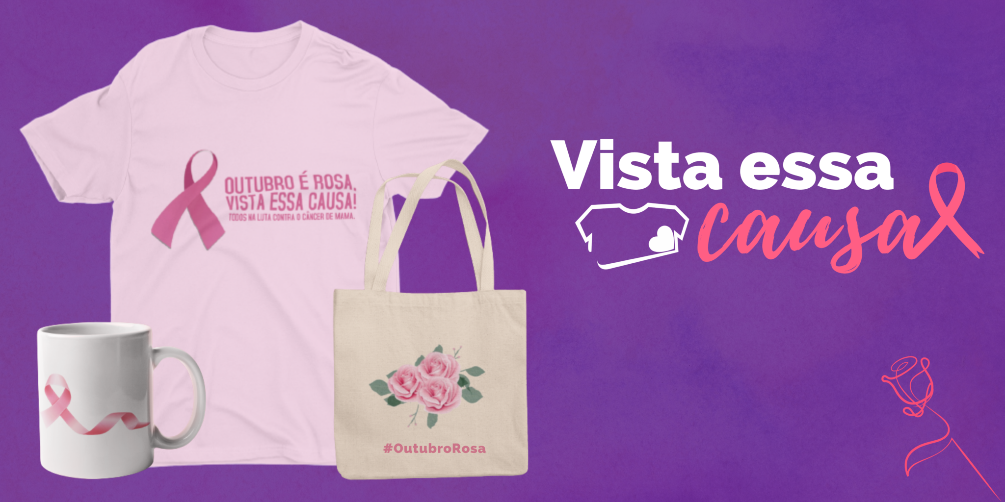 Camisa Outubro Rosa: Vista e adote essa causa de conscientização